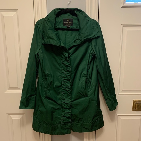 RAINFOREST | Jackets & Coats | Rainforest Green Packable Rain Coat ...